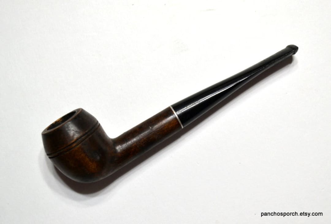 Vintage ITALIAN Tobacco Pipe Smooth Bowl Tobacco Pipe Smoking Pipe ...