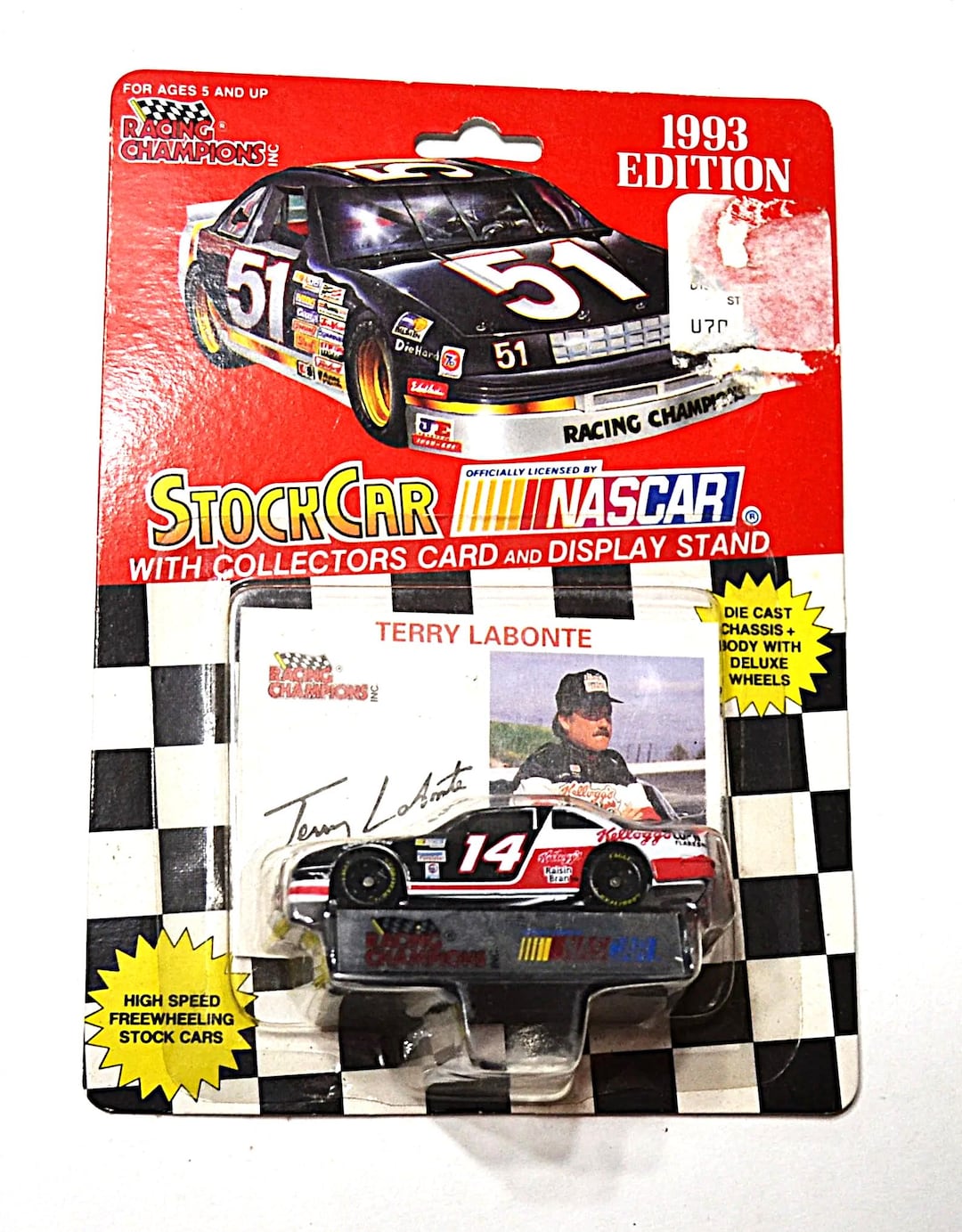 Vintage TERRY LABONTE 5 Diecast Car 1/64 Scale 1994 Kelloggs Racing ...
