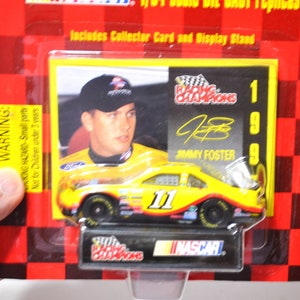 Vintage JIMMY FOSTER No 11 Diecast Car 1/64 Scale 1997 Speedvision ...