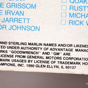 Vintage Rob Moroso #20 Diecast Stock Car: 1990 Racing Champions 1/64 ...