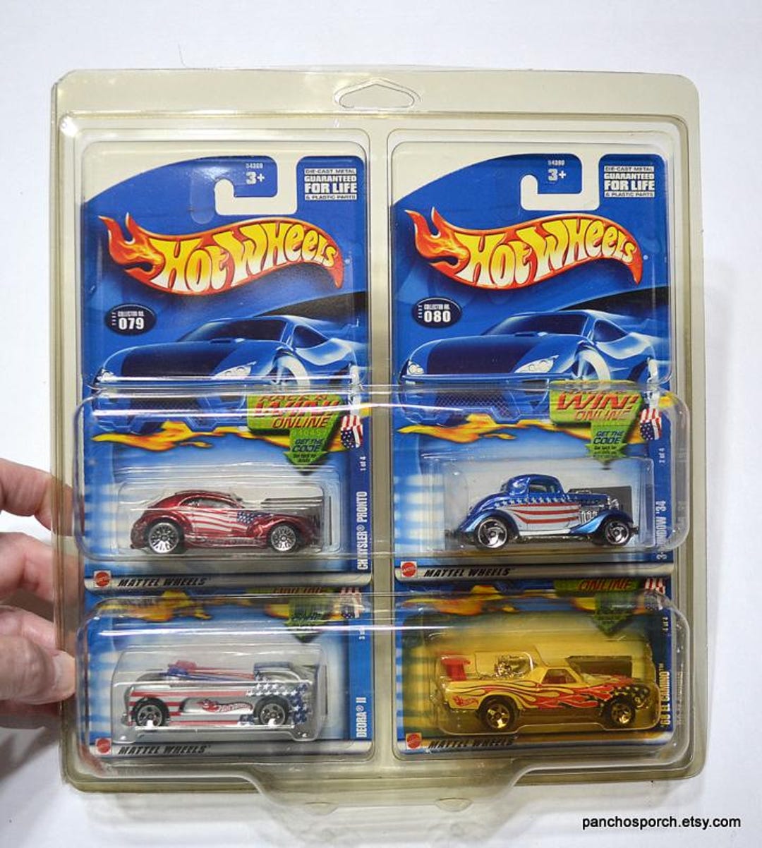 Vintage Hot Wheels Star Spangled Series - Diecast Car Set With ...