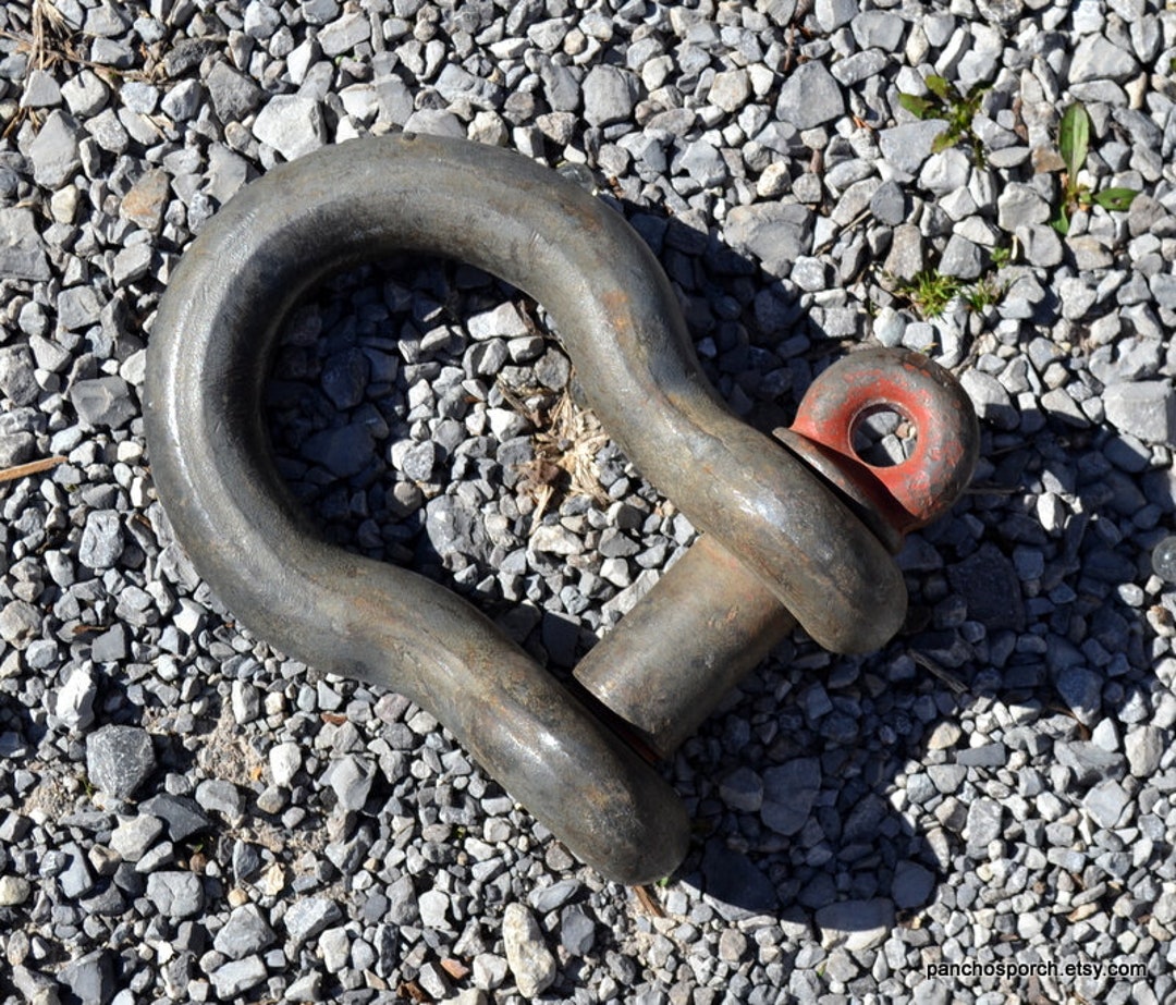 Vintage Crosby Shackle D Ring: USA Logging Rigging Hardware - Etsy