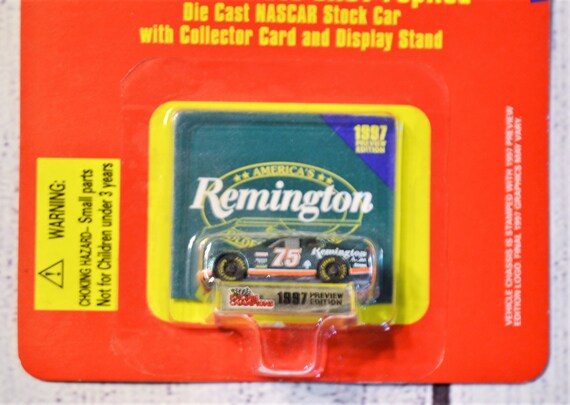 Vintage Remington 75 Diecast Car 1 144 Scale Collectors Series 1997 Unopened Racing Champions NASCAR Collectible Panchosporch Etsy Canada