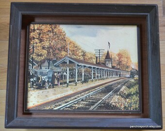 Train Scene Box - Etsy