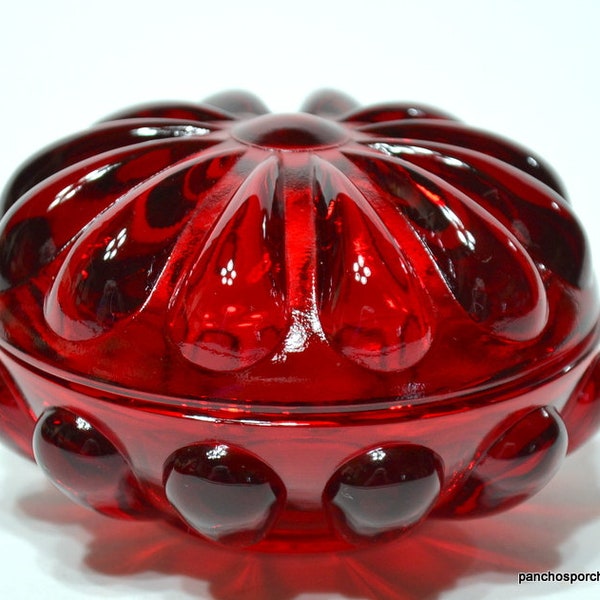 Fenton Glass Box With Lid - Etsy