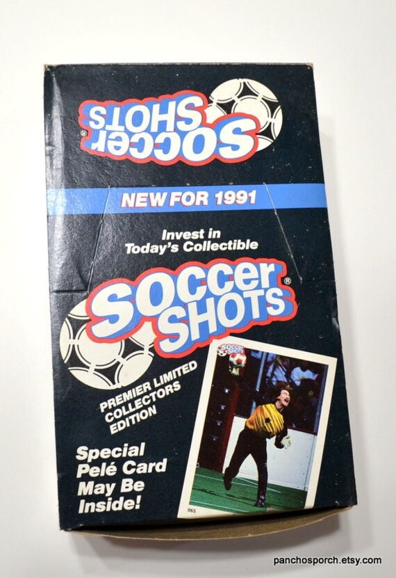Vintage Soccer Shots Card Boxed Set 1991 Series 1 World Soccer - Etsy
