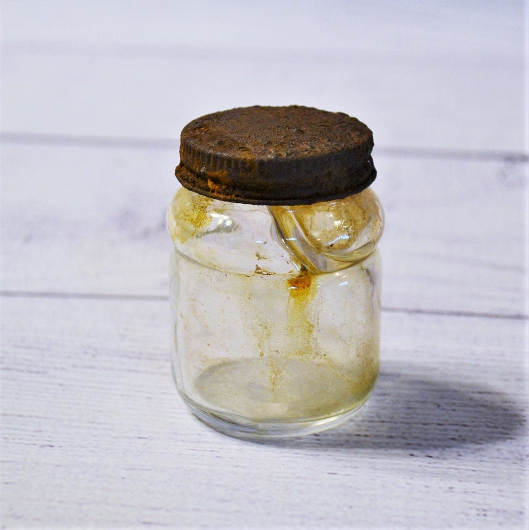 Vintage Sheaffers Scrip Glass Ink Bottle Clear Ink Pot With Pocket ...