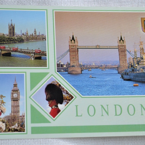 Postcard London - Etsy