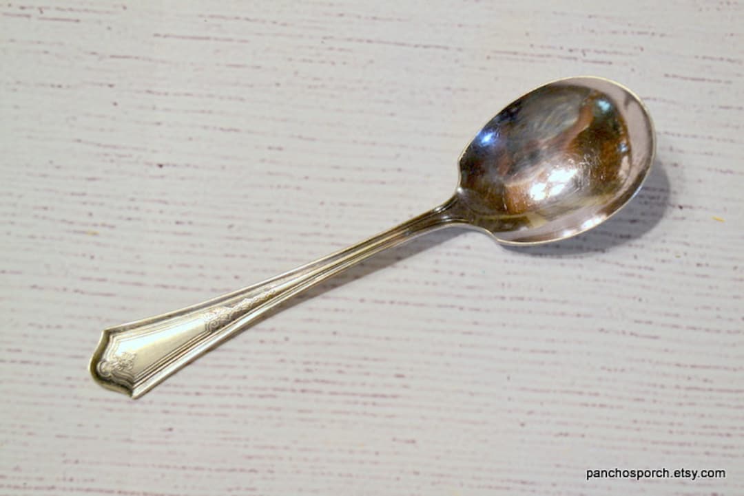 Vintage Oneida Community Sugar Spoon Par Plate Tea Party Entertaining ...