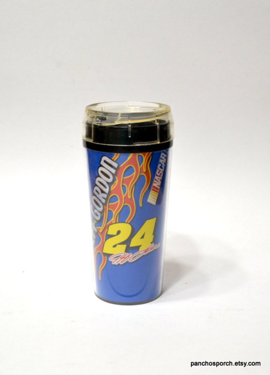 Vintage JEFF GORDON Insulated Cup 16oz Plastic Hot Cold Beverage Drink ...