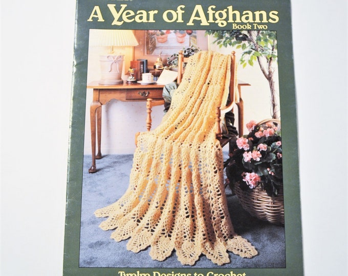 A Year of Afghans Leaflet 2131 by Leisure Arts Instructions Patterns ...