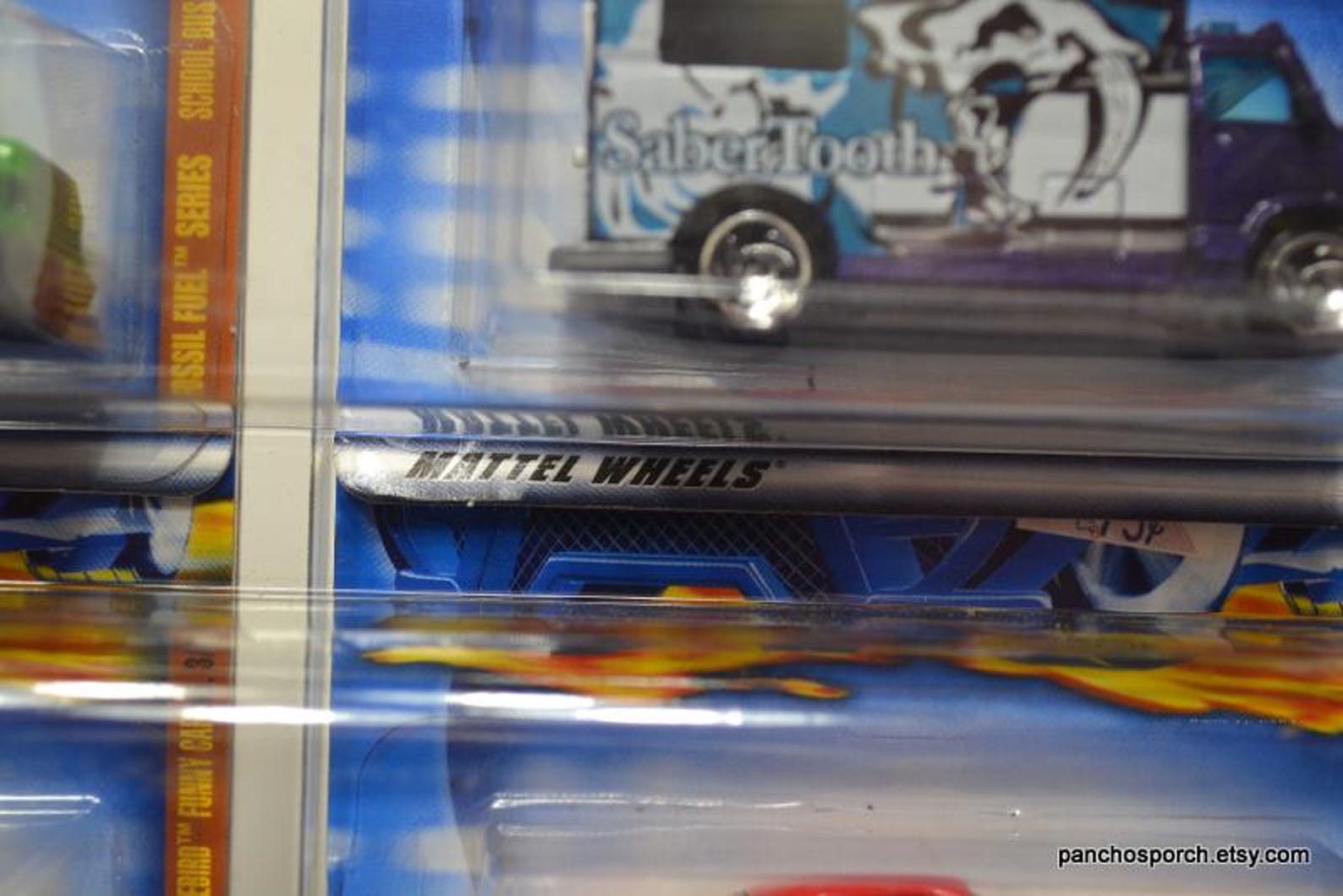 Vintage Hot Wheels Fossil Fuel Set: Dinosaur Theme Diecast Cars, 2001 ...