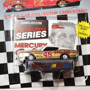 Vintage JAMES HYLTON No 48 Diecast Car 1/64 Scale 1993 Mercury Cyclone ...