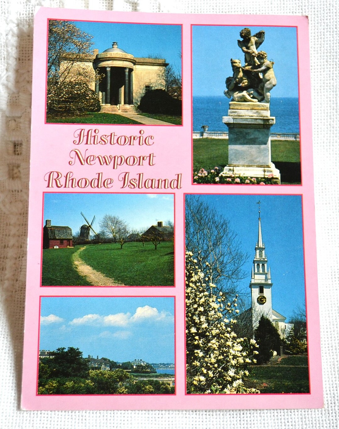 Vintage Newport Rhode Island Postcard: Historic Vacation Souvenir - Etsy