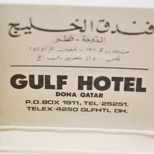Vintage Gulf Hotel Matches Matchboook Hotel Souvenir Collectible ...