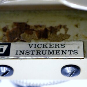 Vintage Vickers Instruments Microscope Industrial Laboratory Science ...