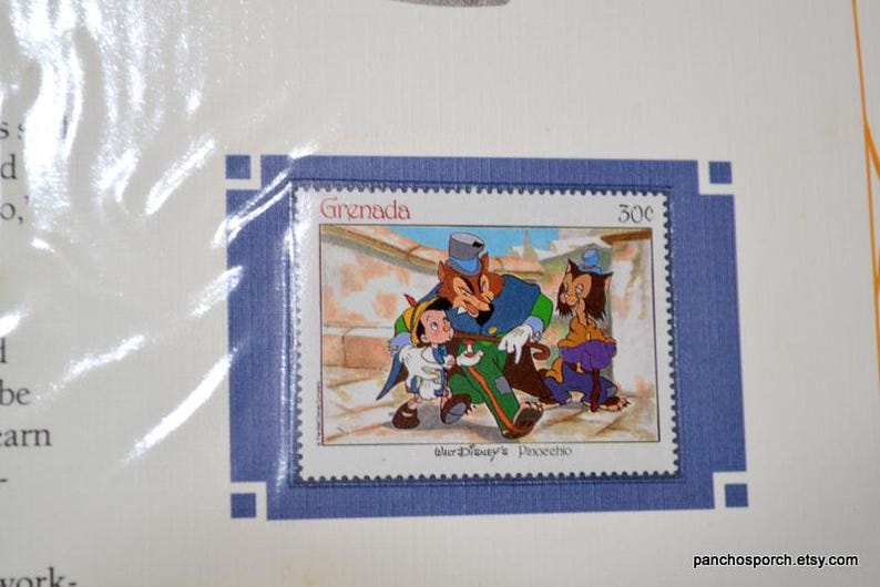 Classic Disney Movies Collector Panels Postal Society Stamp Book Set ...