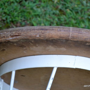 Vintage White Metal Ice Cream Parlor Table Formica Top Twisted - Etsy