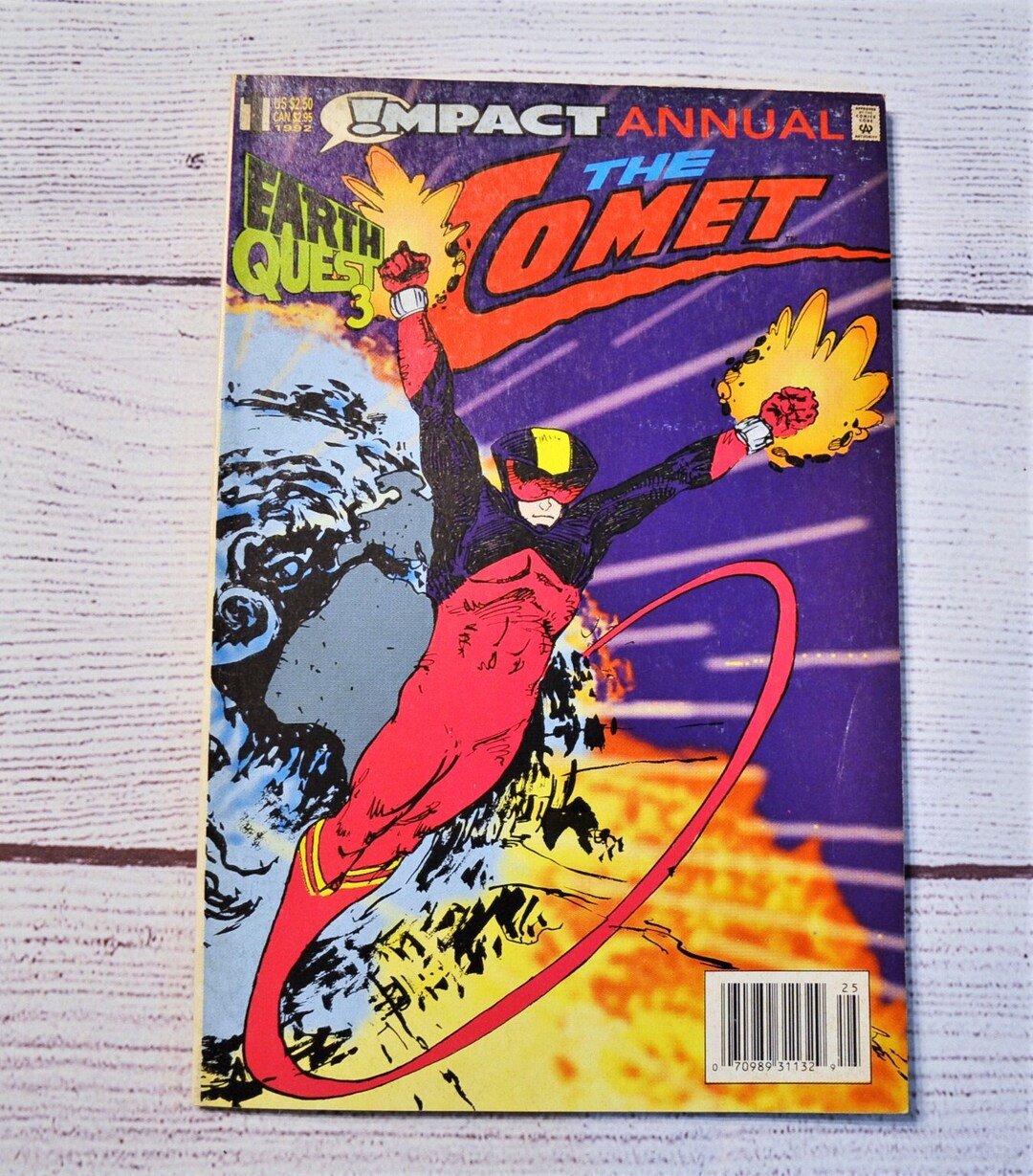 Vintage the Comet Annual Comic Book: 1992 No 1, DC Comics - Etsy