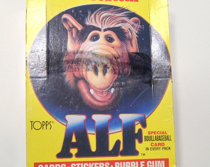 Vintage 1987 Alf Trading Cards: Topps Series 1 Box Set - Etsy