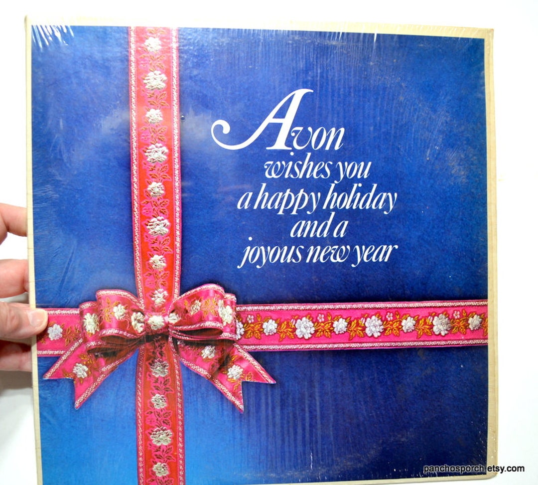 Vintage Avon CHRISTMAS Album Classic Holiday Music Carols Nelson Riddle ...