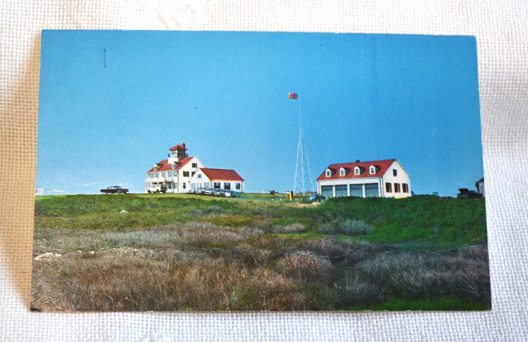 Vintage CAPE COD Postcard Massachusetts Nauset Coast Guard Station ...