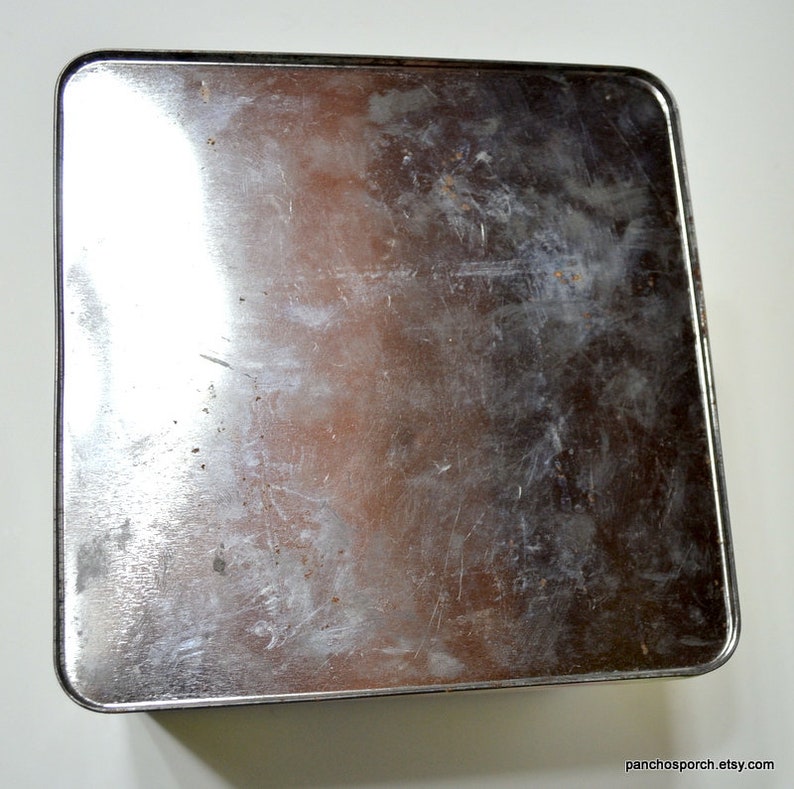 Vintage Gitana Cracker Tin Bright Soda Cracker Metal Storage - Etsy