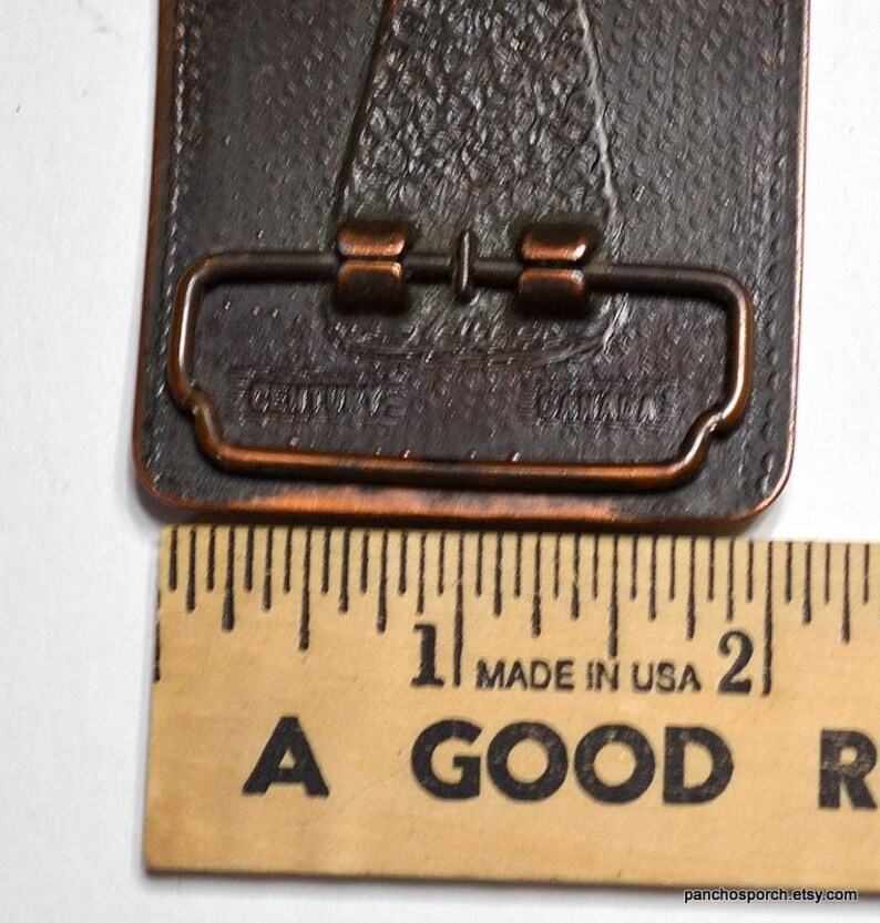 Vintage Crossman Copperhead Belt Buckle: Snake Logo, Copper Finish - Etsy