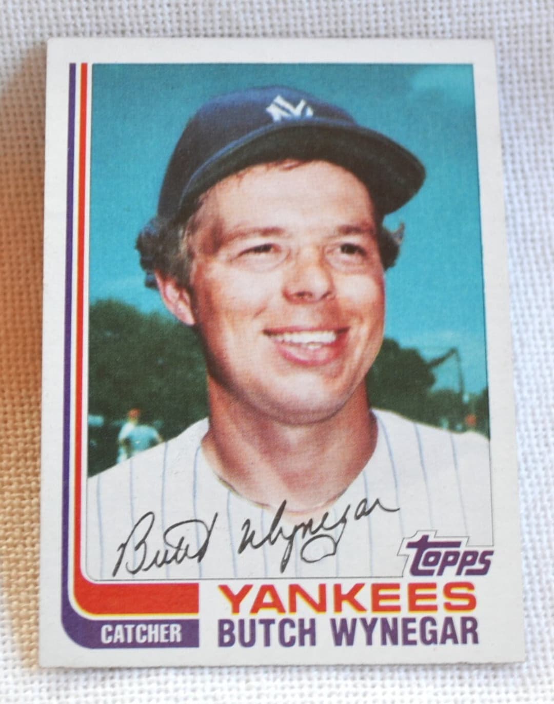 Butch Wynegar 131T Baseball Card 1982 Topps Trading Card Traded Yankees ...