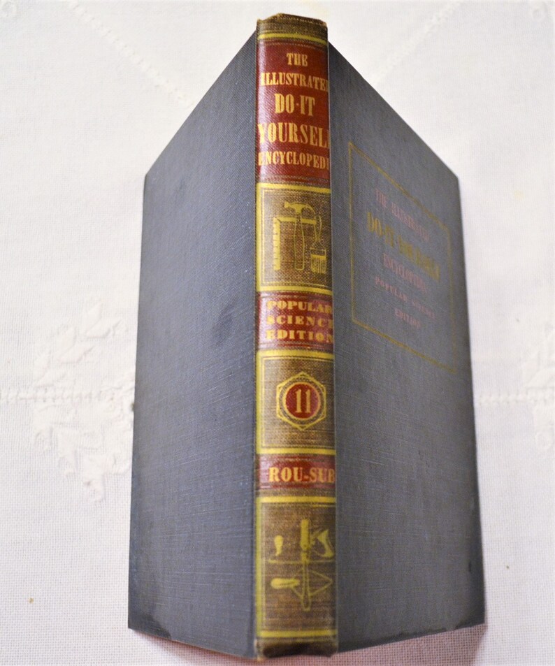 Popular Science Do It Yourself Encyclopedia Volume 11 Vintage - Etsy