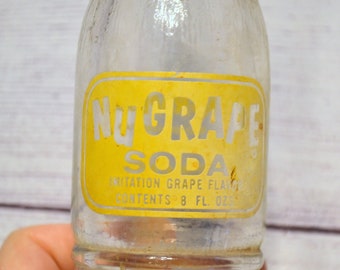 Nugrape Soda Bottle - Etsy