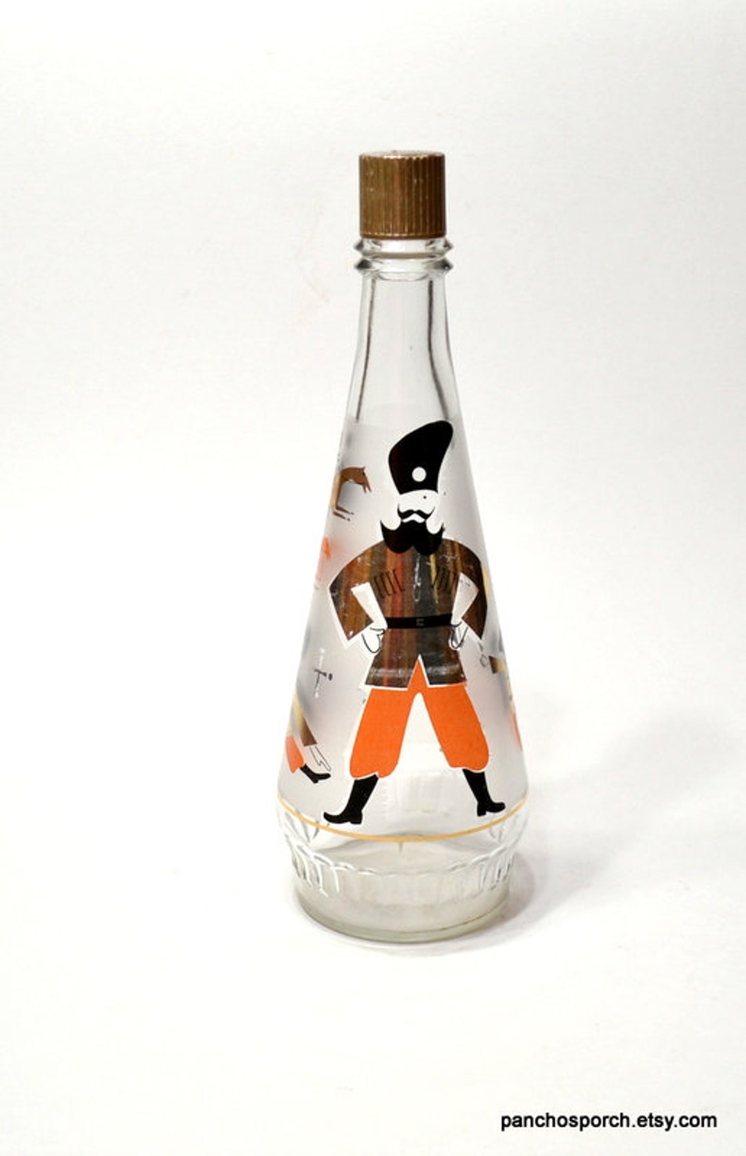 Vintage LIQUOR BOTTLE Mid Century Arrow Vodka Decanter Traditional ...