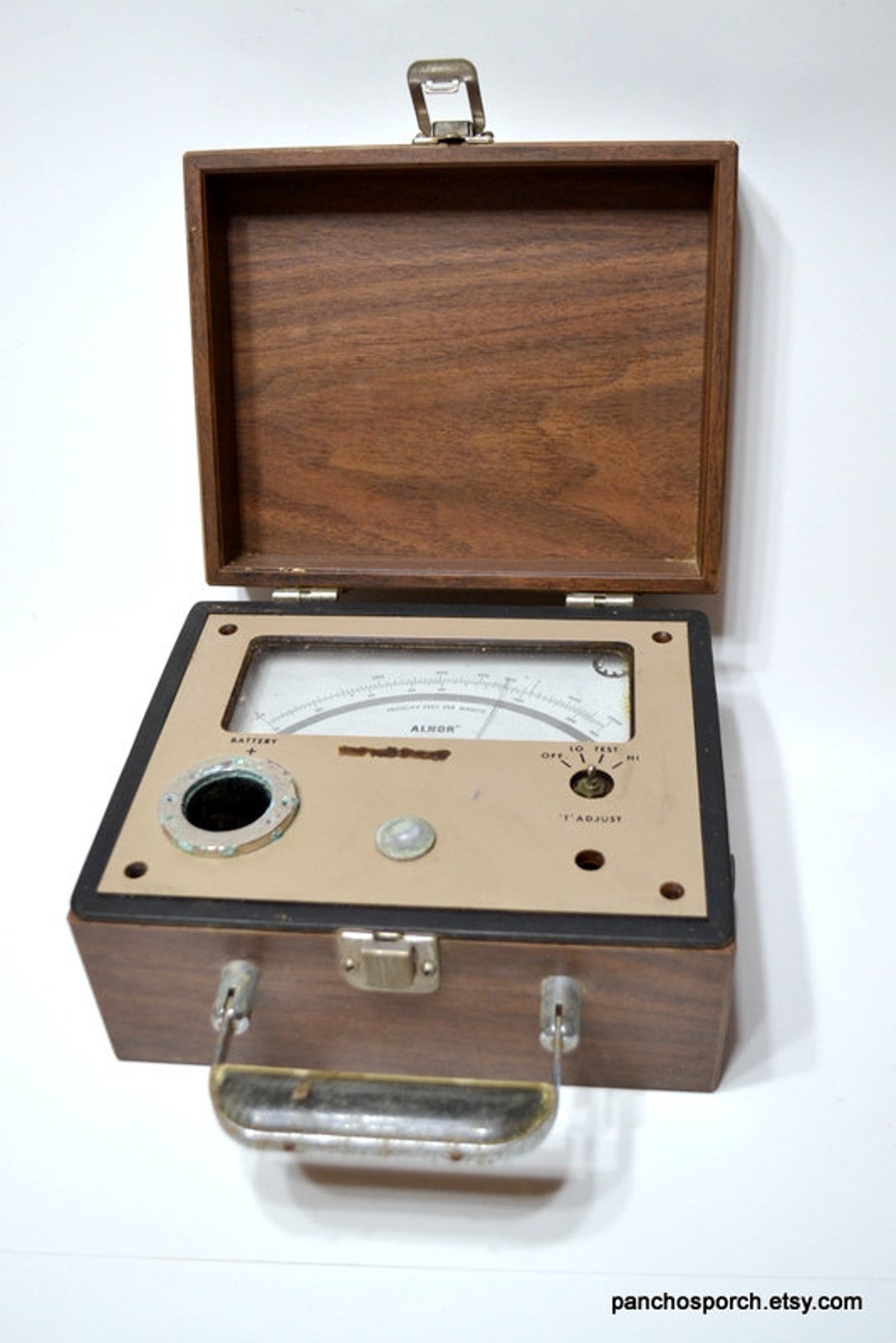 Vintage Alnor Thermo Anemometer Velocity Meter Not Complete Steampunk ...