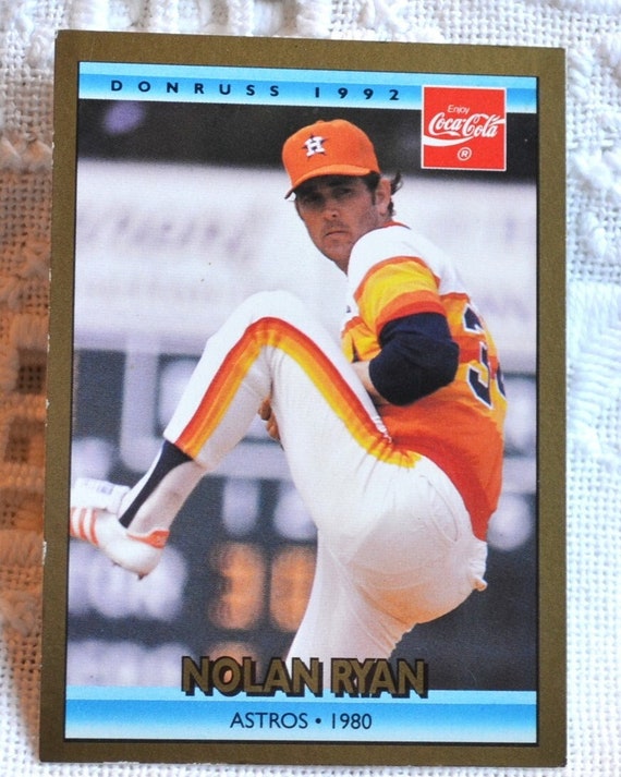 Nolan Ryan Astros Baseball Card