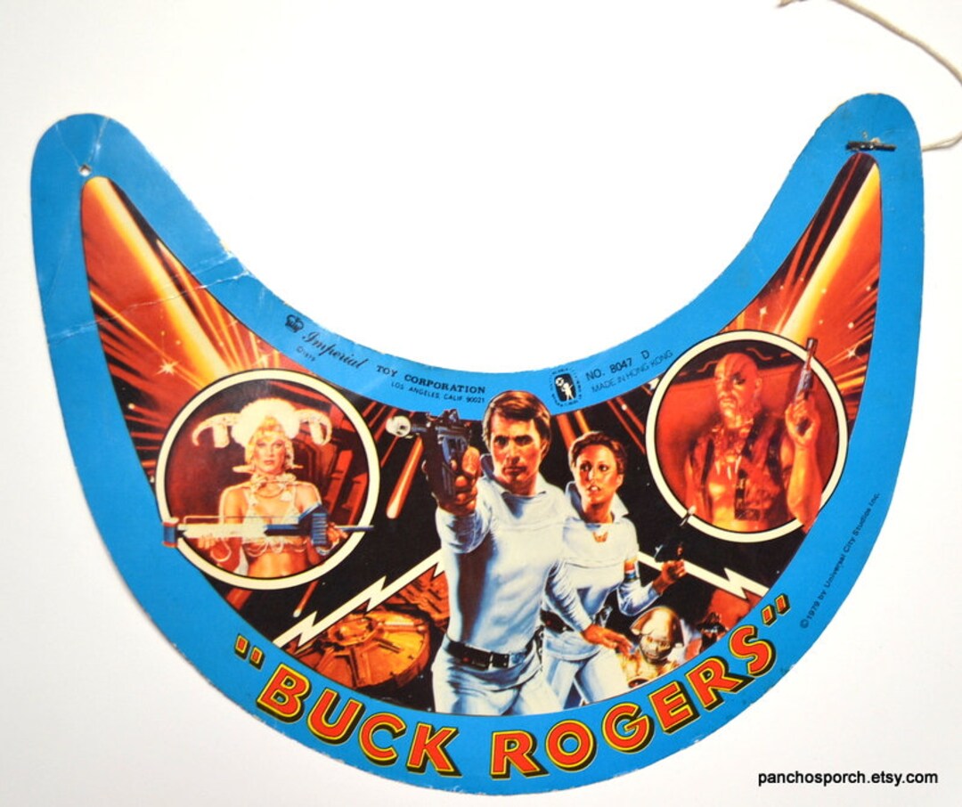 Vintage Buck Rogers Visor 1979 Imperial Toys Universal City - Etsy