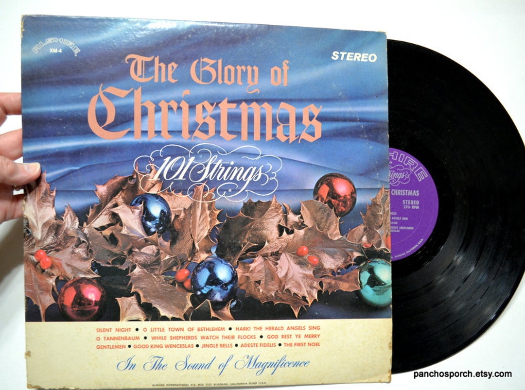 Vintage Glory of Christmas Vinyl LP - 101 Strings 1960s Record Album - Etsy