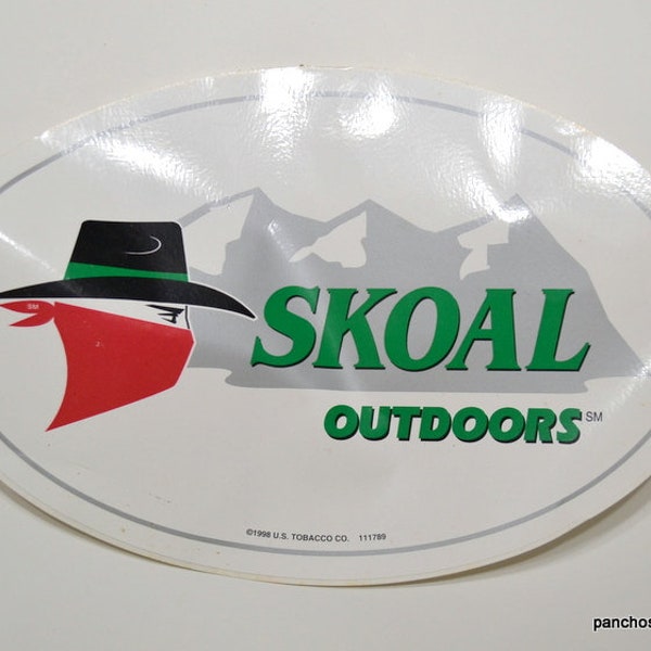 Skoal Bandit Sticker - Etsy