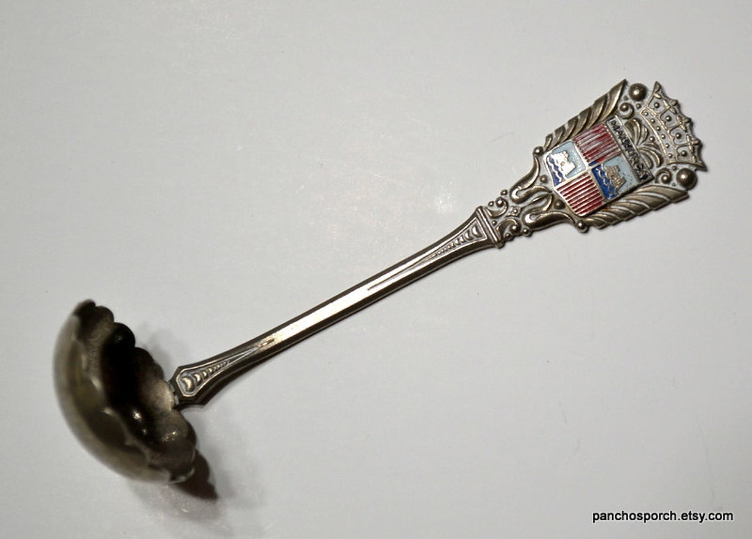 Vintage Mallorca Souvenir Spoon: Spain Ladle, Small Salt Sugar Spoon - Etsy