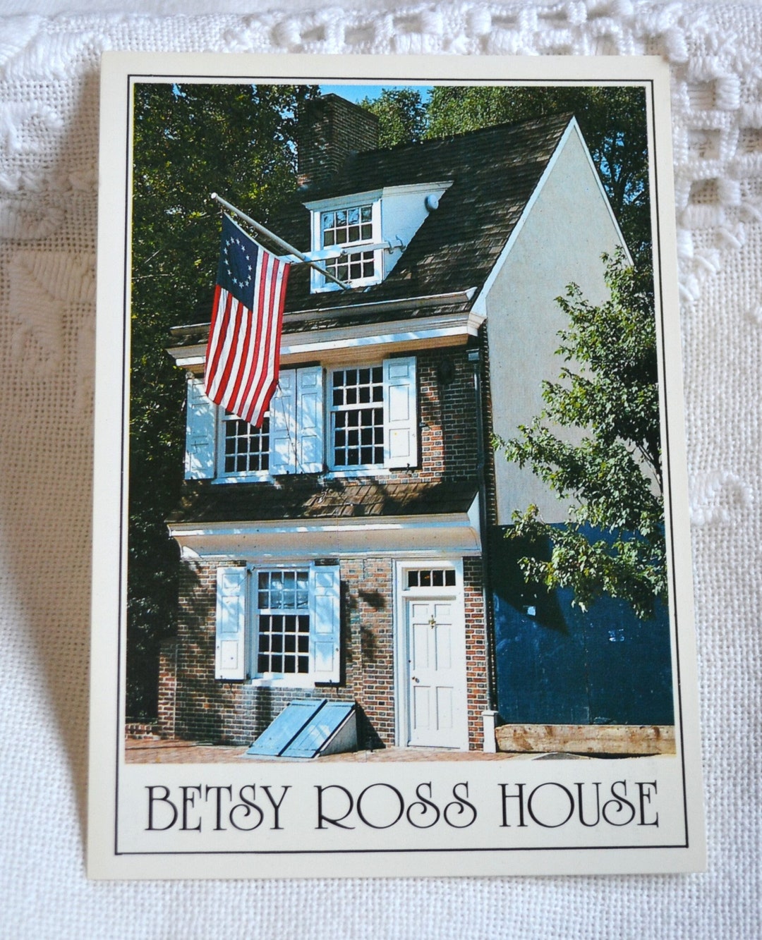 Vintage PENNSYLVANIA Postcard Philadelphia Betsy Ross House Souvenir ...