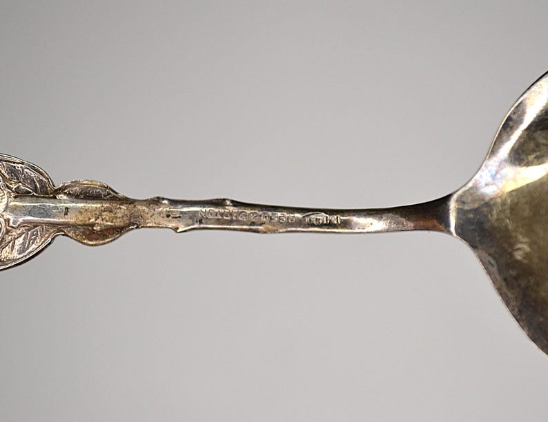 Vintage Harlequin Jelly Server Spoon Wild Rose Silverplate Floral ...