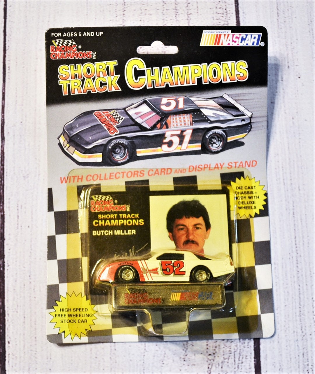 Vintage Butch Miller Diecast Car: 1994 Racing Champions NASCAR ...