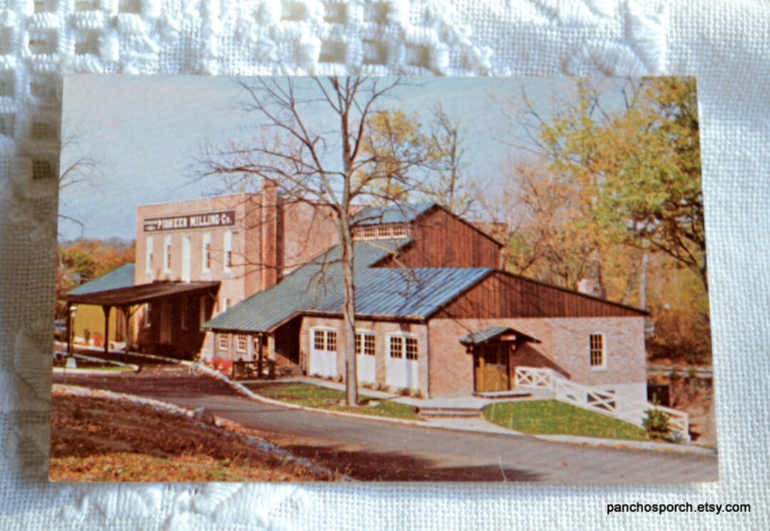 Vintage Ohio Postcard: Pioneer Mill, Sandusky River Souvenir - Etsy
