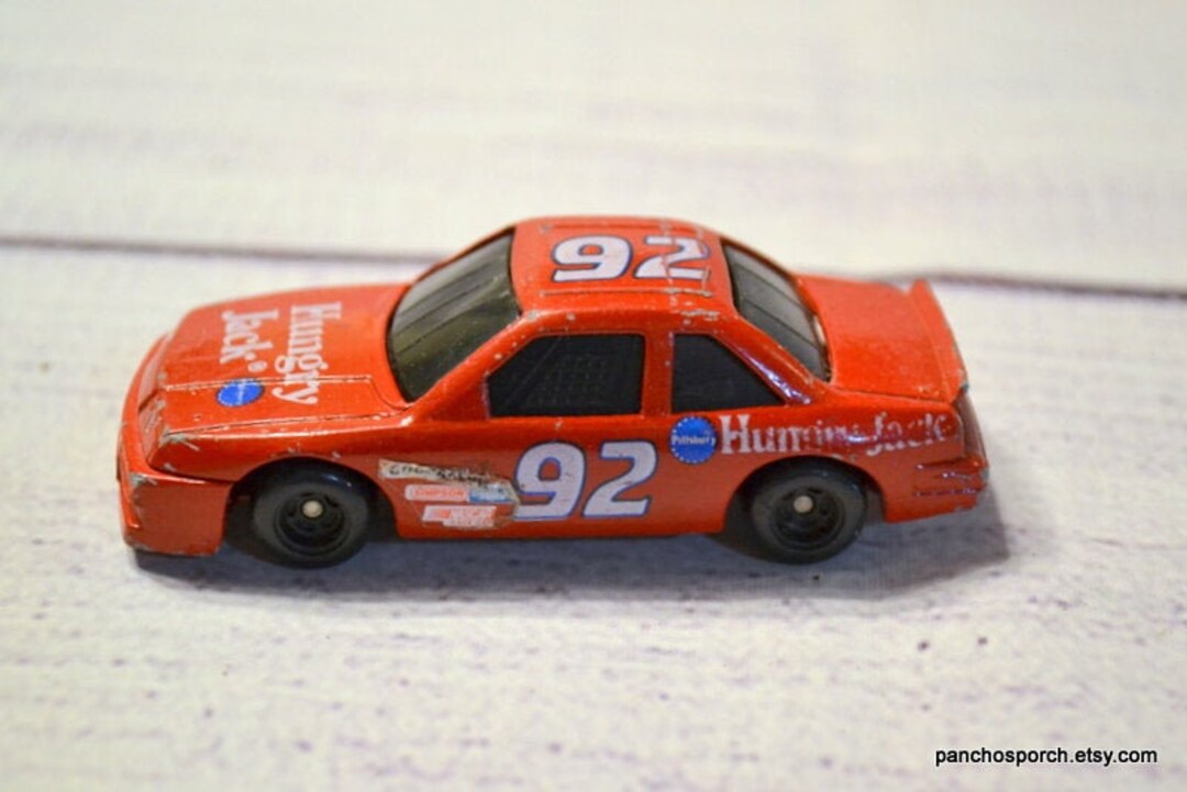 Vintage Hungry Jack 92 Die Cast Car Red Chevy Lumina NASCAR Stock Car ...
