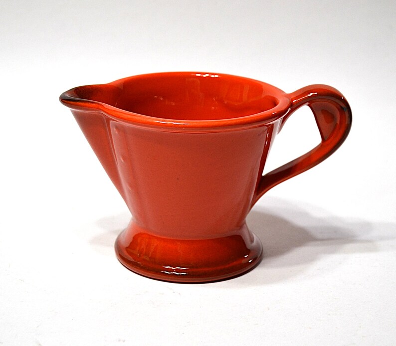 Vintage Red Rooster Creamer Pitcher: Red Retro Farmhouse Kitchen Decor ...