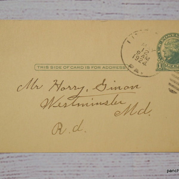 Shop 1 Cent Postcard - Etsy