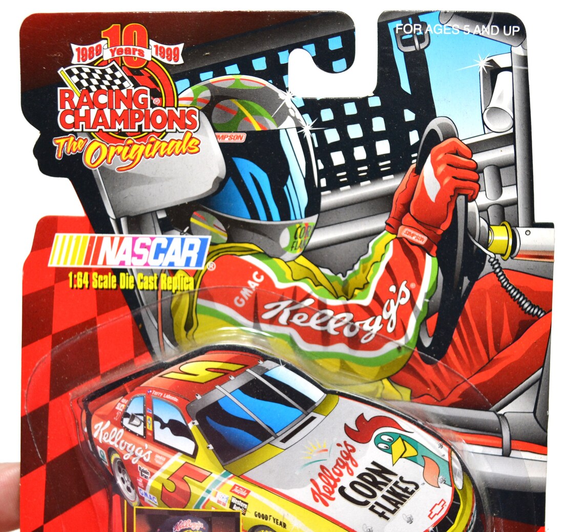 Vintage Terry Labonte Diecast Car: 1999 Kellogg's Racing Champions 1/64 ...