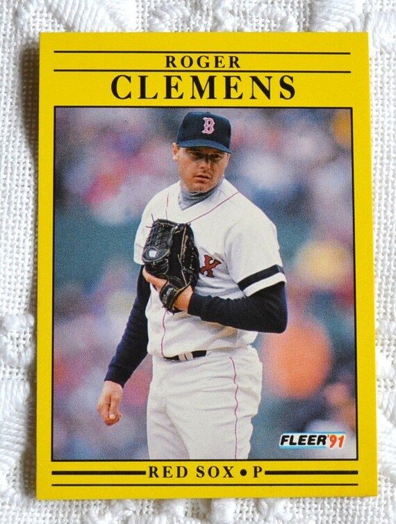 Roger Clemens Red Sox Card