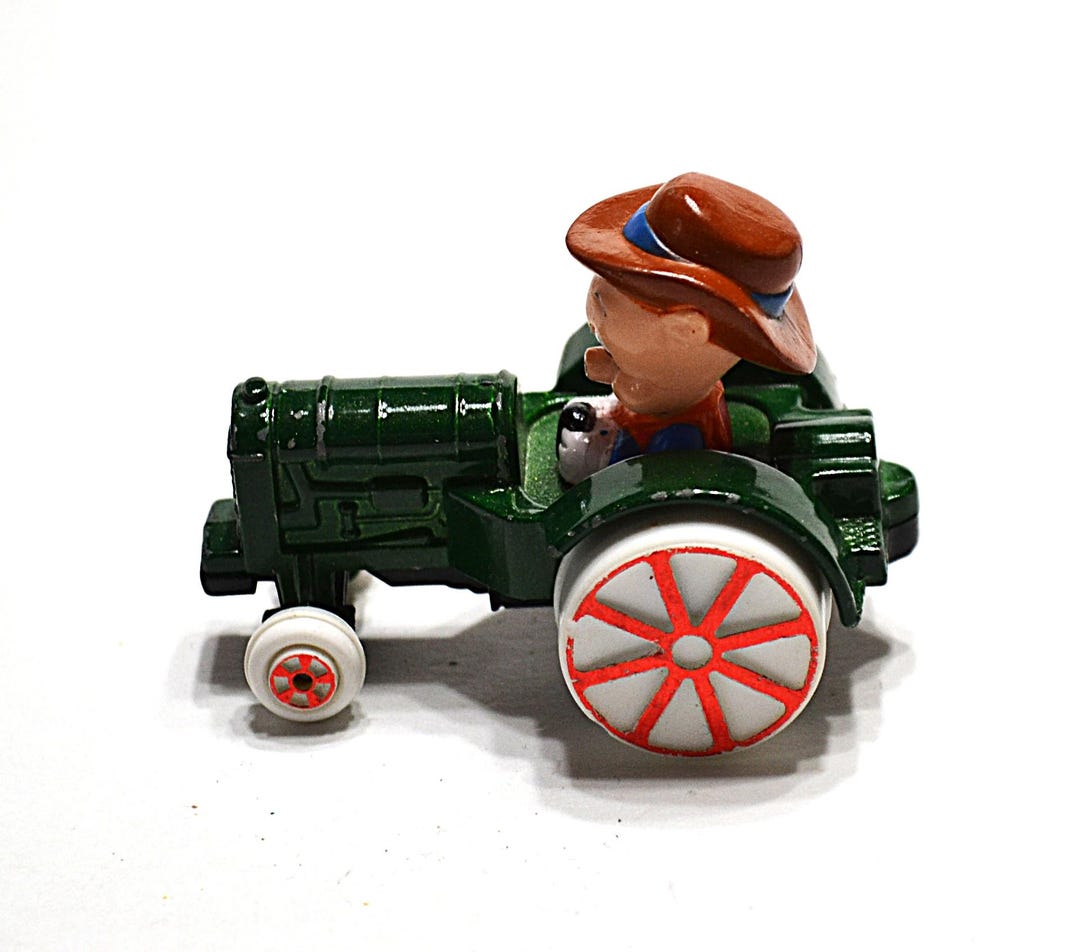 Vintage Looney Tunes Car PORKY Pig ERTL 1988 Tractor Farmer Hat ...