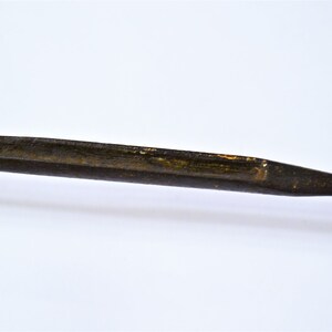 Vintage Wood and Metal Tool Bag Piercer Rice Buyers Piercing Tool ...