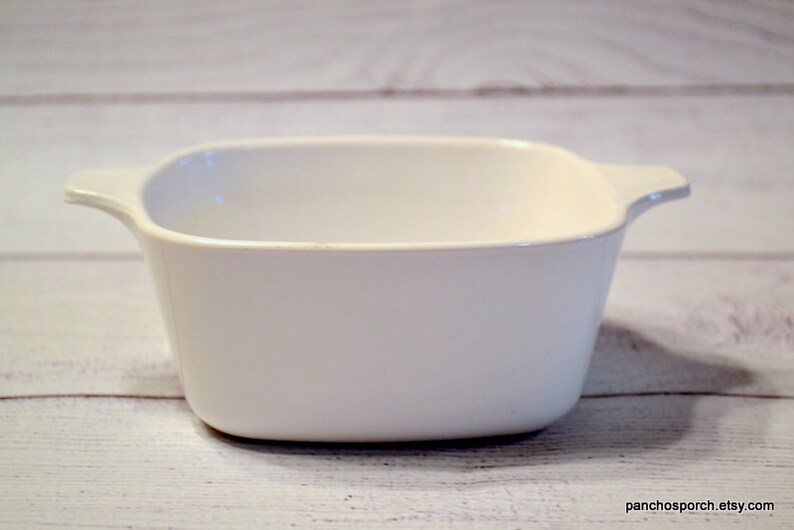 Vintage Pyrex Casserole P 43 B White Winter Frost 700ml Baking | Etsy